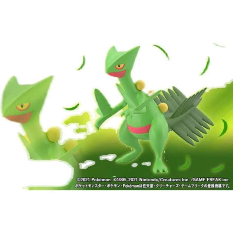 Promo Pokemon Scale World Hoenn Sceptile P Bandai Action Figure Diskon ...