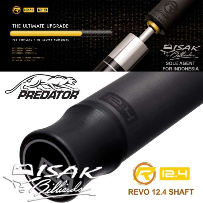 Jual Predator Revo 12.4 Mm Uniloc Shaft - Wvp Carbon Billiard Sti ...