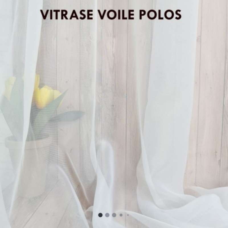 Promo Preorder vitrase jendela voile putih (Gandy) Diskon 5% di Seller ...