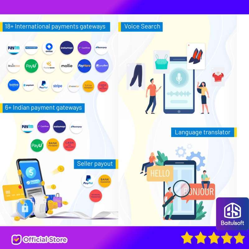 Jual Source Code Aplikasi Emart Laravel Multi Vendor Ecommerce