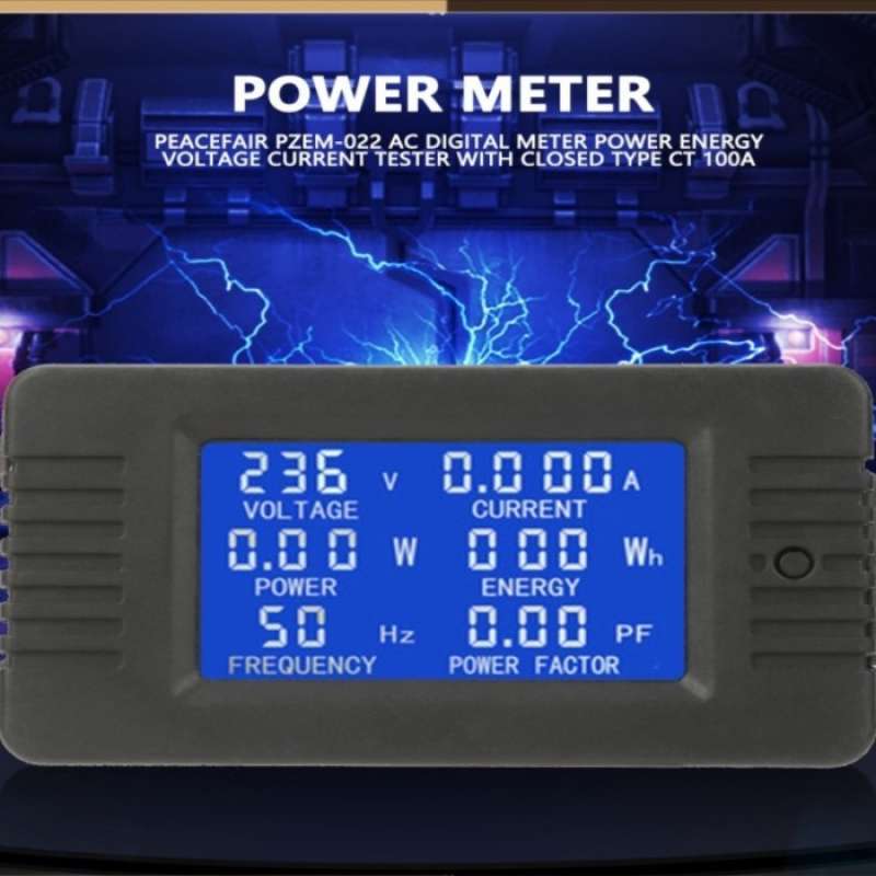 Promo Promo Terbatas !!!!! 022 Ac Digital Meter Power Energy Voltage ...