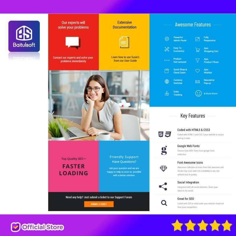 Jual Susie | Children Shopify Theme By Baitulsoft Di Seller Baitulsoft ...