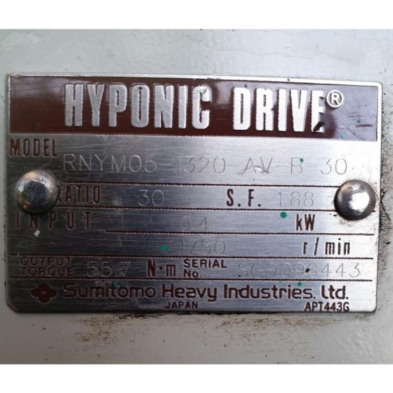 Jual Hiponic Drive Sumitomo Japan Induksi Gearbox Motor Di Seller ...