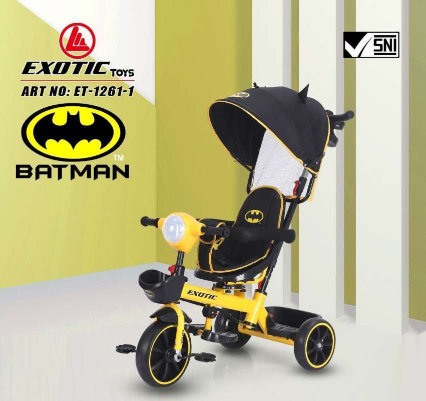 Jual Sepeda Roda Tiga Anak Exotic Et1261-1 Music & Light Kursi Putar ...