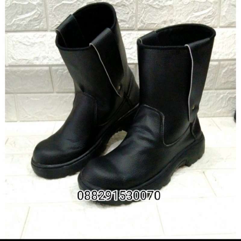 Jual sepatu safety boot loader untuk kerja proyek dan kerja las di ...
