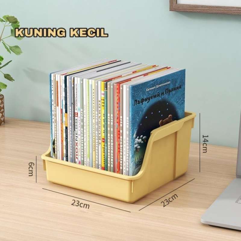 Jual Best - Greenland Rak Buku Plastik Foldable Desk Box Rak Box File ...