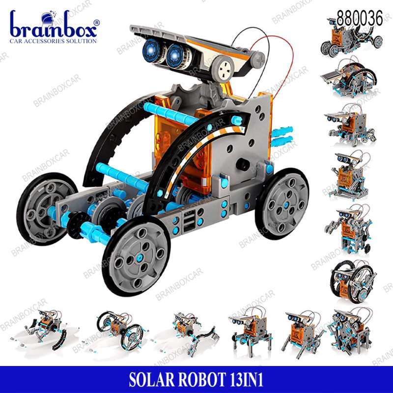 Jual DIY Educational Solar Robot 13in1 Panel Powered Mechanical ...