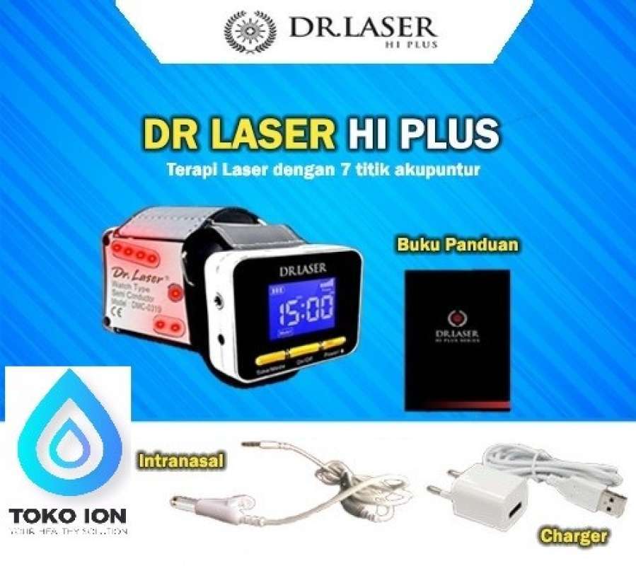 Promo DR LASER HI PLUS ASLI TERAPI LASER DARAH 7 TITIK METODE AKUPUNTUR GARA Diskon 23% di ...