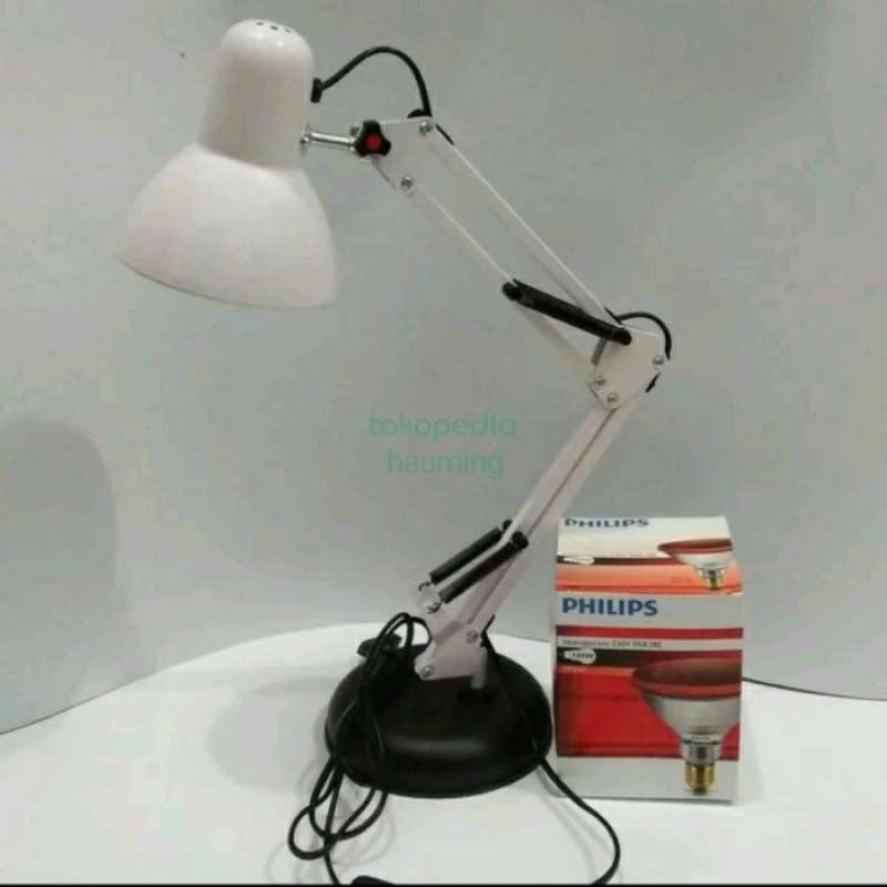 Promo Lampu Infrared Philips Satu Set +tiang Duduk/lampu Terapi Philips ...