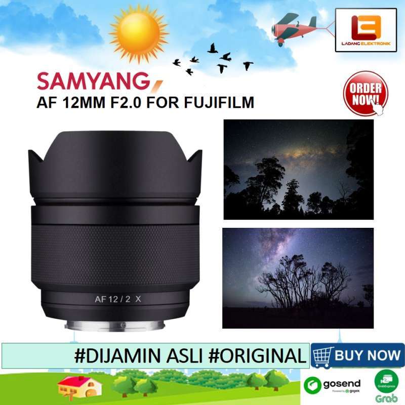 Jual Samyang Af 12mm F2.0 Lens For Fujifilm X - Lensa - Unit Only Di Seller Ladang - Cipete ...