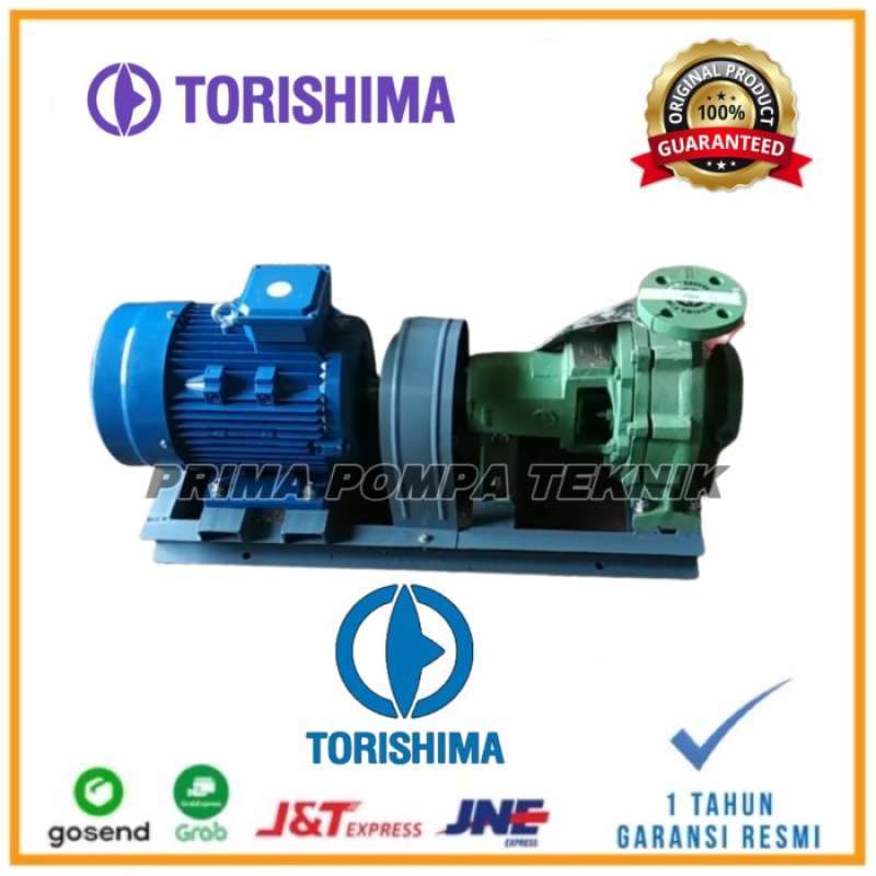 Jual Pompa Centrifugal Torishima CEN 50x32-160 + Yuema 3Kw 4HP 2pole ...