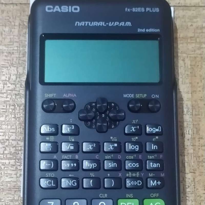 Promo Casio scientific Calculator FX 82-ES PLUS 2nd edition Diskon 23% ...