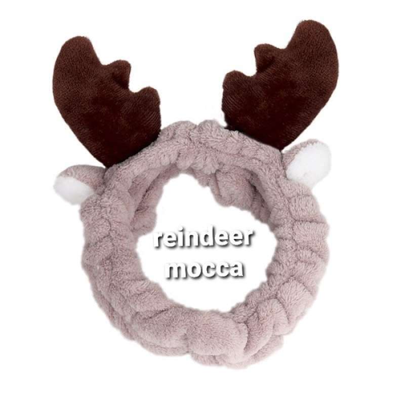 Promo BANDANA MANDI MAKE UP FLUFFY HALUS KOREA IMPOR / AKSESS WANITA ...