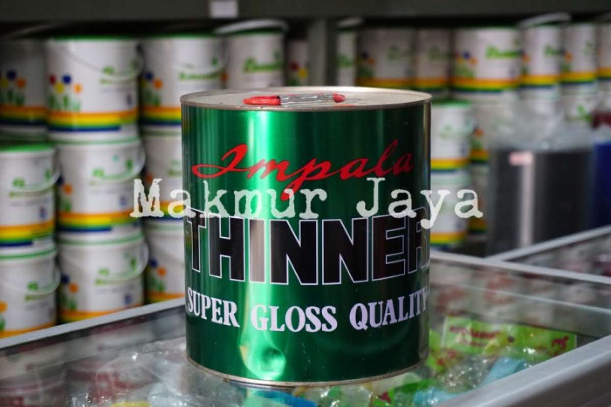 Promo Thinner Impala Galon Tinner Pengencer Cat Gallon Diskon 23% di ...