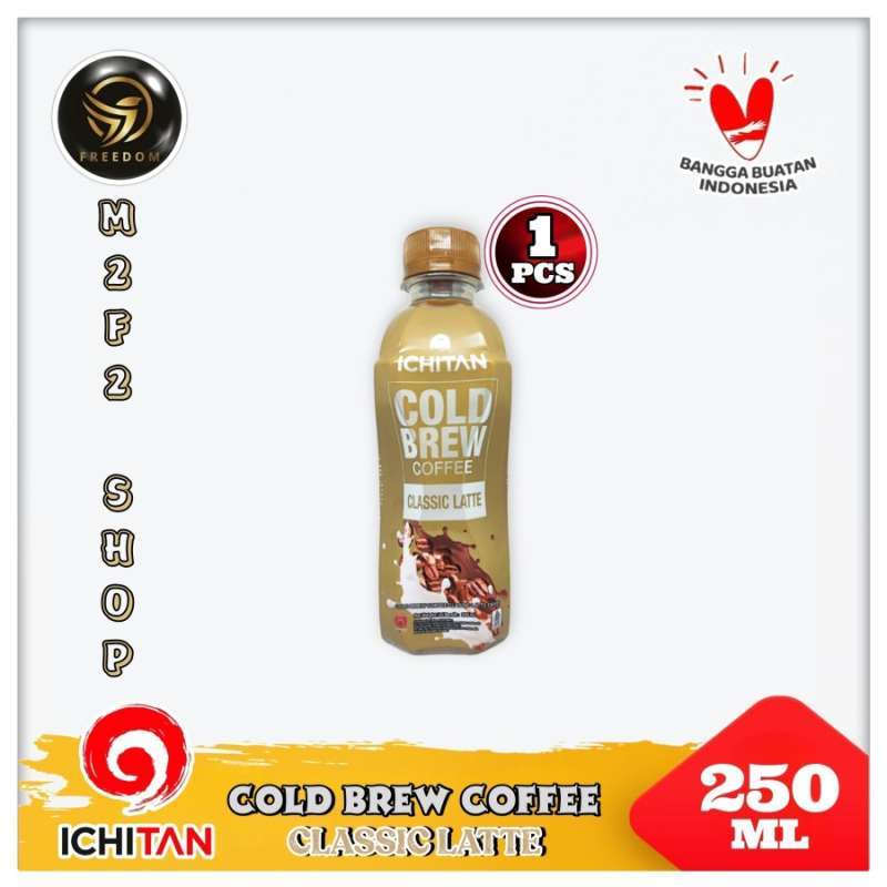 Promo Kopi Ichitan Cold Brew Classic Latte Coffee Botol Pet - 250 ml ...