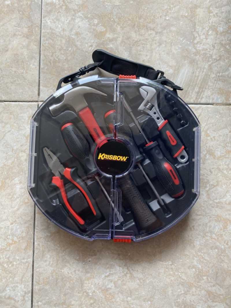 Promo Krisbow Set Perkakas Mekanik Ringan 11 Pcs / Hand Tool Kit Set ...