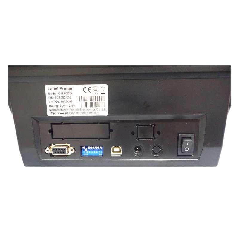 Promo Postek C168 Printer Barcode Transfer Thermal 110mm A6 C 168 C-168 ...