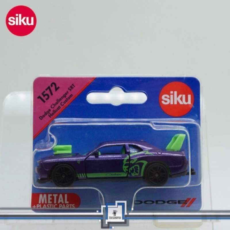 Jual Siku 1572 Dodge Challenger SRT Hellcat Custom Metal Diecast di ...