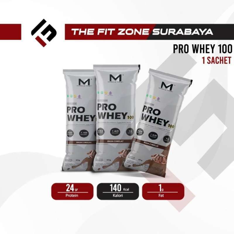 Jual M1 Musclefirst Pro Whey Protein 1 Sachet Di Seller Thefitzonestore ...