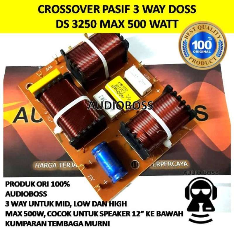 Jual Crossover Pasif 3 Way Doss Indoor Mid Woofer Dan Tweeter Di Seller ...
