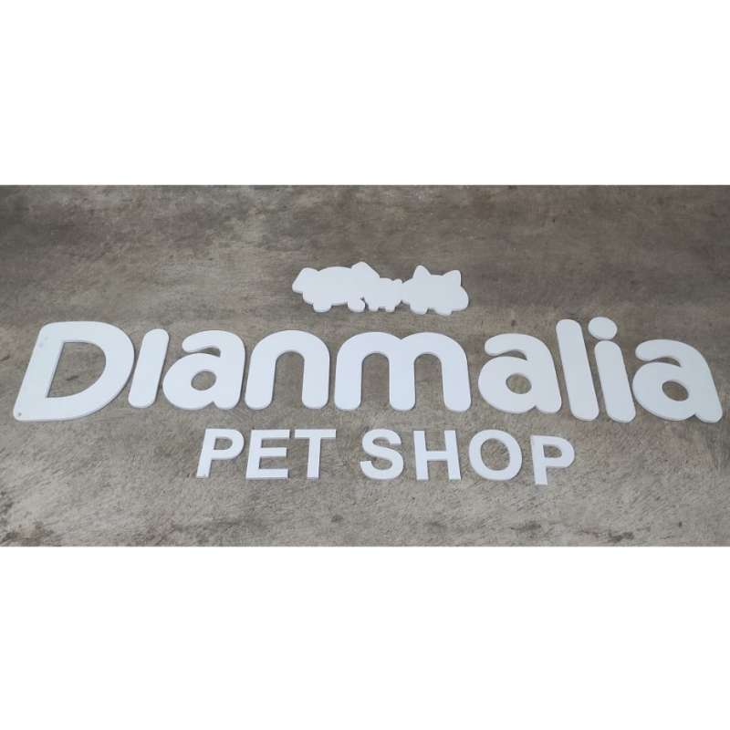 Promo Huruf Timbul Pvc Unik / Huruf Pvc Estetik Diskon 10% Di Seller ...