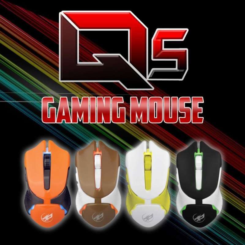 Jual Mouse Gaming Warwolf Q5 For Fps Game High Response Di Seller ...