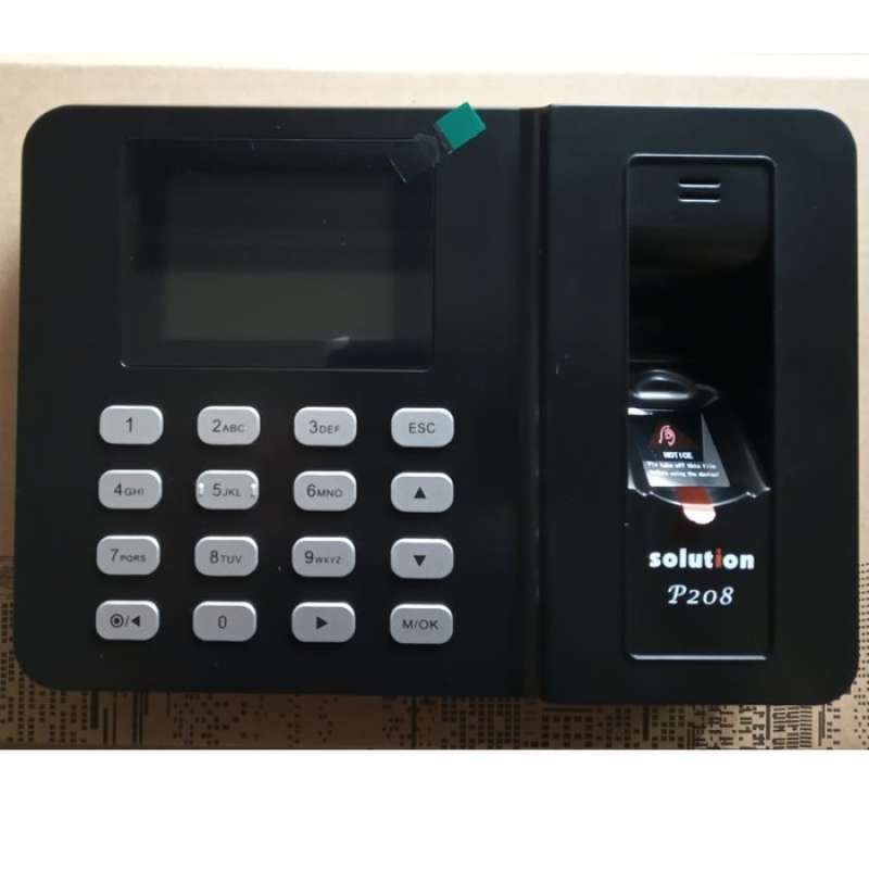 Jual Fingerprint Solution P208 Mesin Absensi Sidik Jari For Bank ...