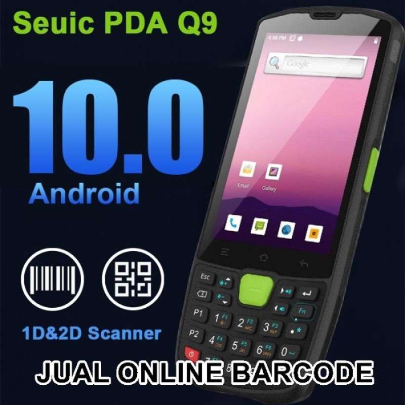 Jual 2d 1d Pdt Pda Barcode Scanner Seuic Q9 4g And 5g Nfc Android 10 Nfc Di Seller Retail Indo