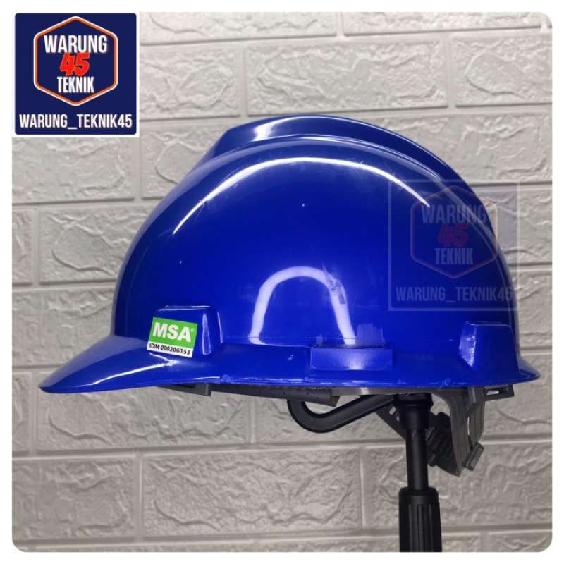 Promo HELM PROYEK SAFETY V GUARD MERK MSA SNI LOKAL SUSPENSI STANDARD ...
