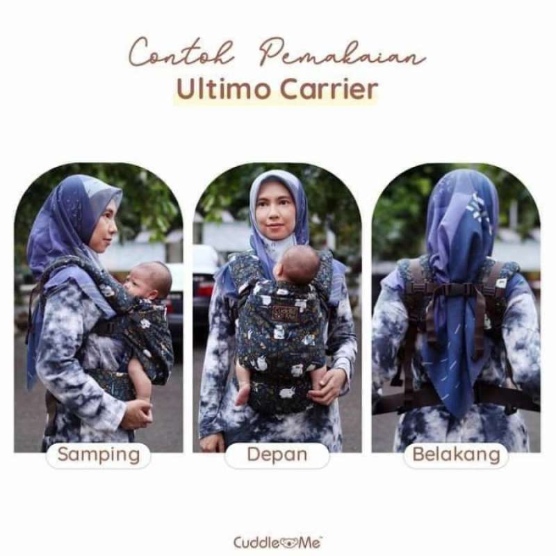 Promo Gendongan Ergonomis/M-Shape Cuddle Me Ultimo - starry khaky ...