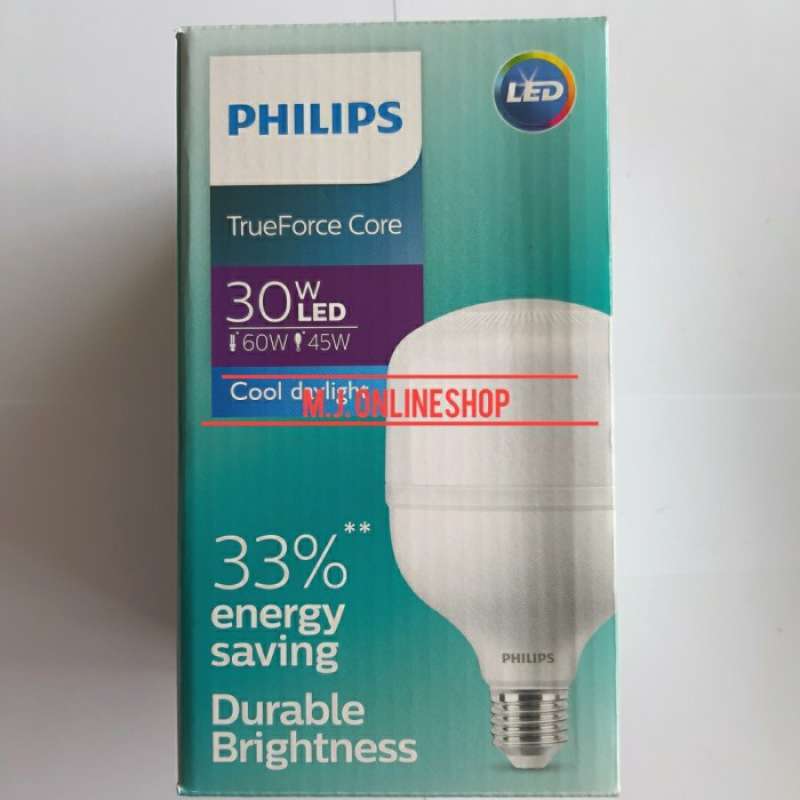 Promo Philips Led TrueForce Core 30w Putih E27 Diskon 23% di Seller ...