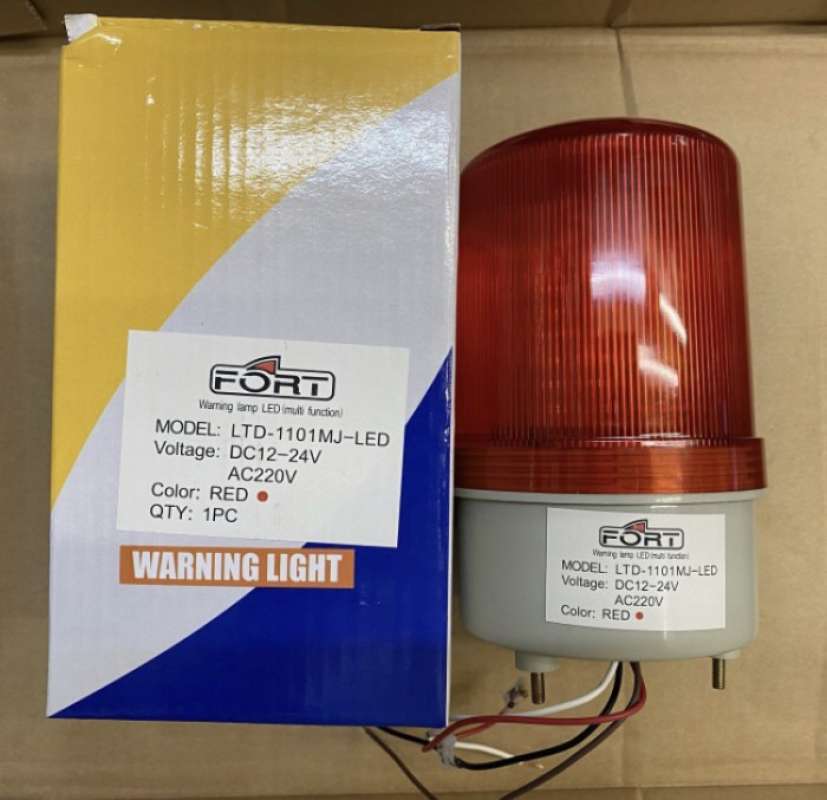 Promo Lampu Rotary Sirine Buzzer Warning Light / Rotary Lamp Diskon 23% ...