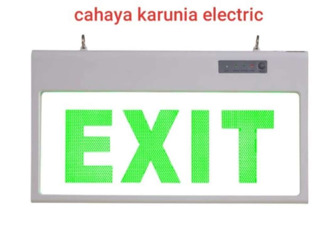 Promo Lampu Emergency Exit / Lampu Darurat / Petunjuk Arah / Akrilik ... Promo Lampu Emergency Exit / Lampu Darurat / Petunjuk Arah / Akrilik ...