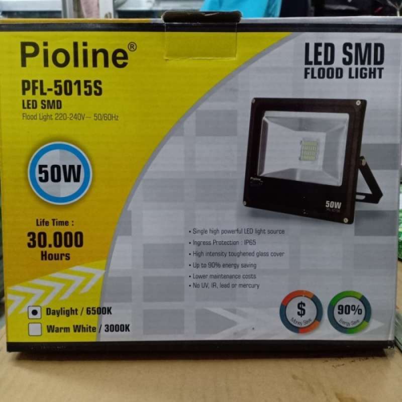 Promo Lampu Sorot Led Smd Pioline 100w Flood Light 100 Watt Tembak ...