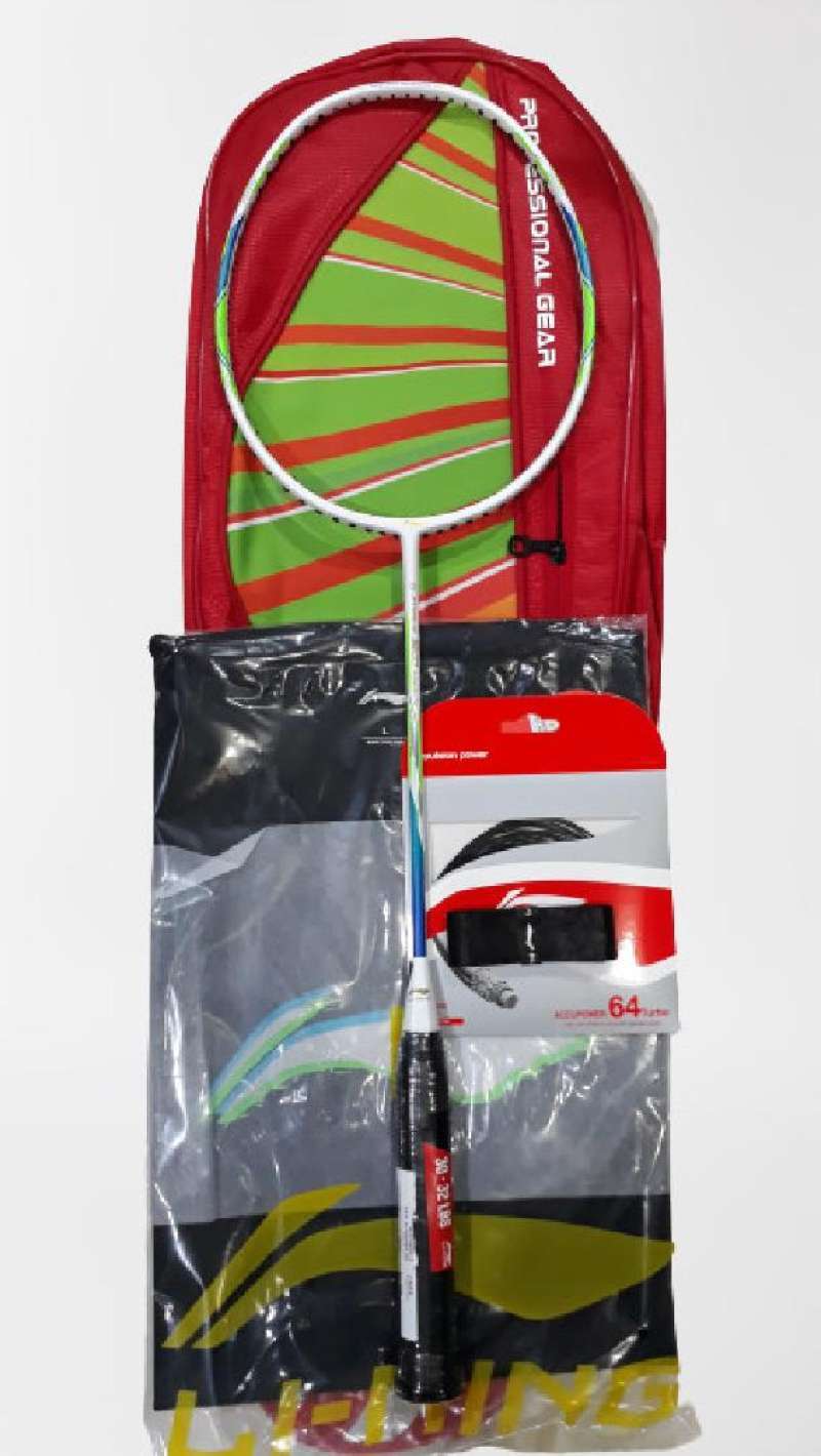 Jual Raket Badminton Lining Gforce 3800 3900 Superlite 32 Lbs ...
