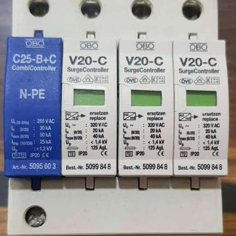 Promo obo surge arrester v20c+npe 4p Diskon 23% di Seller CV Poison ...
