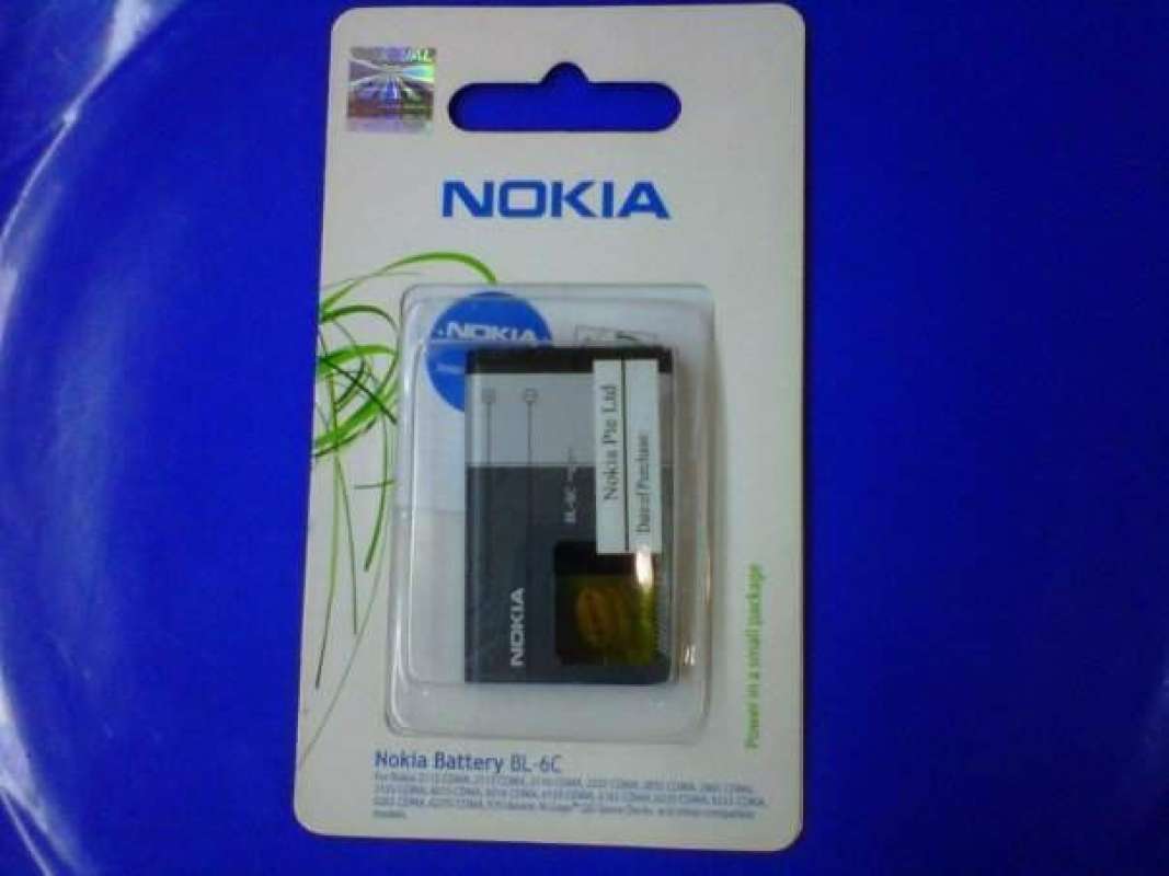 Jual Nokia Battery BL-6C. 100% Original (Packing) di Seller PakDiduk ...