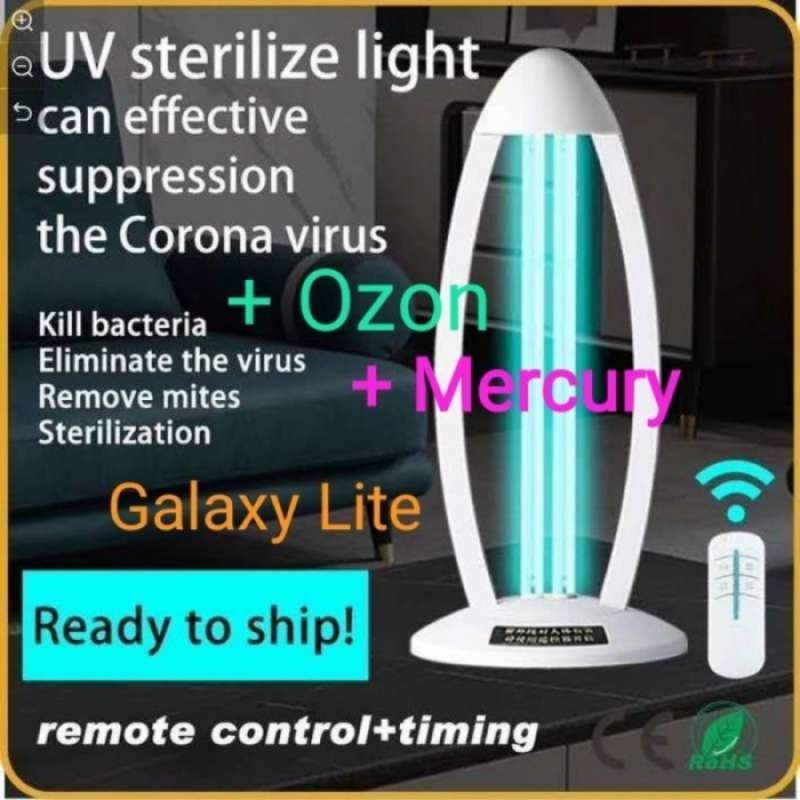 Promo Lampu UVC STERILIZER 38watt SET / Lampu UV Kuman Disinfectant Ozone Diskon 23% di Seller ...