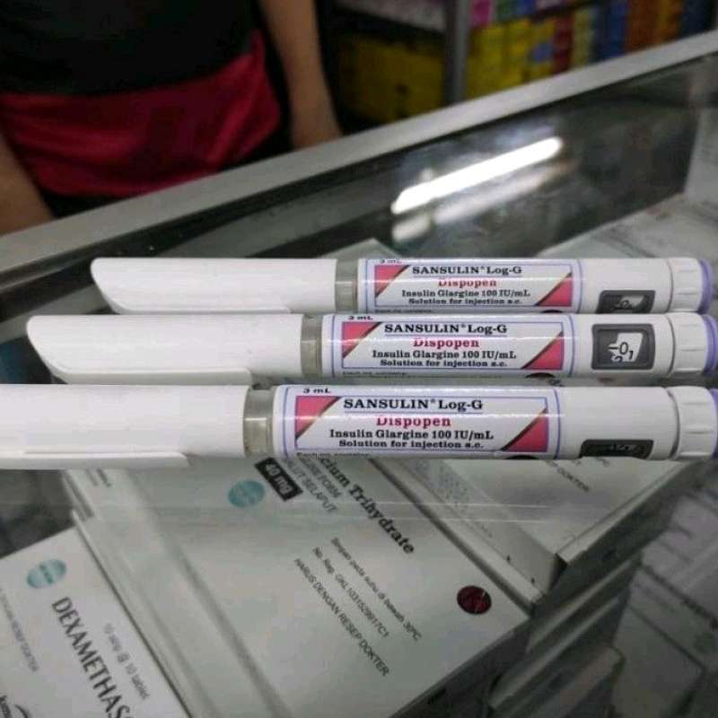 Jual Sansulin Log G Dispopen Insulin Glargine 100 Iu/ml /pen Di Seller ...