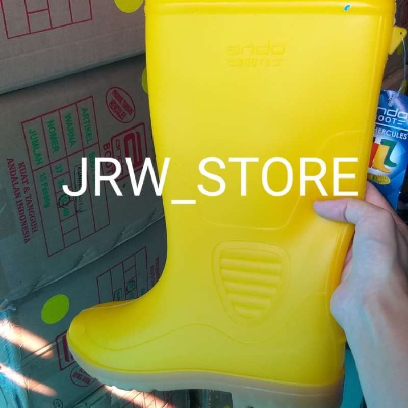 Promo SEPATU BOOTS ANDO HERCULES SAFETY SHOES MEDIS KUNING APD AIR ...