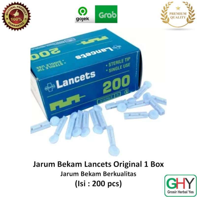 Promo Jarum Bekam Misawa Jarum Bekam Lancets Isi 200 Jarum Diskon 33% ...