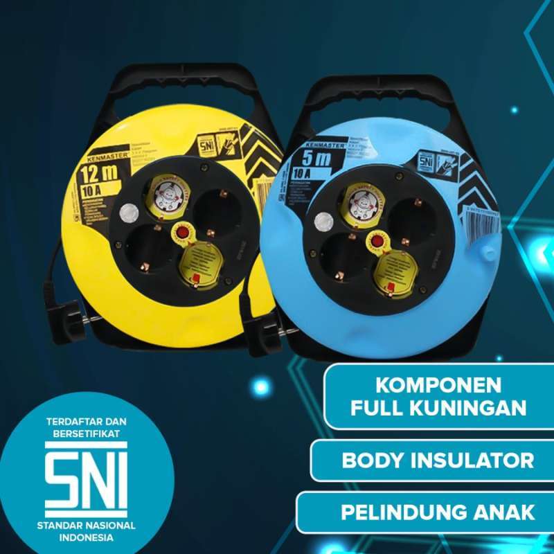 Promo Kenmaster Kabel Roll / Cable Roll - 5 Meter Diskon 28% di Seller ...