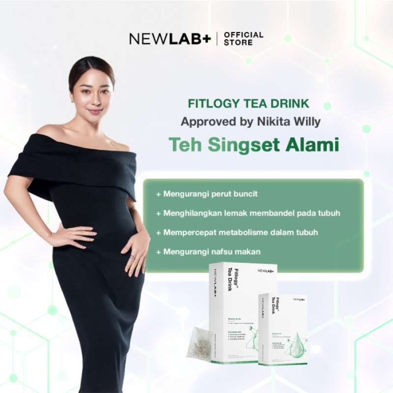 Promo Newlab Paket Slim Tea & Fiber | Minuman Teh Diet Detox & Coklat ...