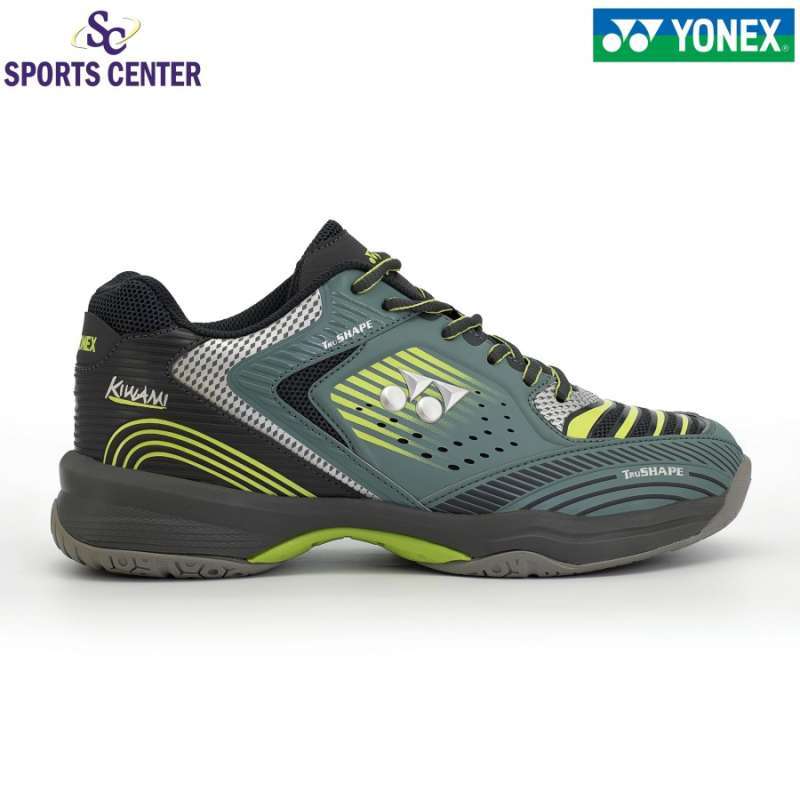 Promo New Sepatu Badminton Yonex Kiwami Moon Mist / Pewter / Light Lime ...