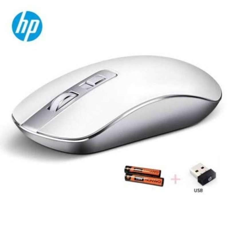 Jual MOUSE WIRELESS HP S4000 SILENT KLIK FOR MACBOOK LAPTOP PC KOMPUTER ...