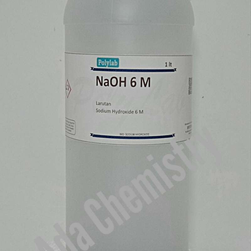 Promo Sodium Hydroxide - Naoh 6 M - Natrium Hidroksida 6 M 1lt Diskon ...