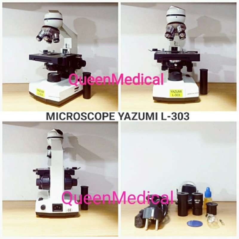 Promo Microscope/mikroskop Sekolah 1500x Yazumi L303 L 303 Original ...