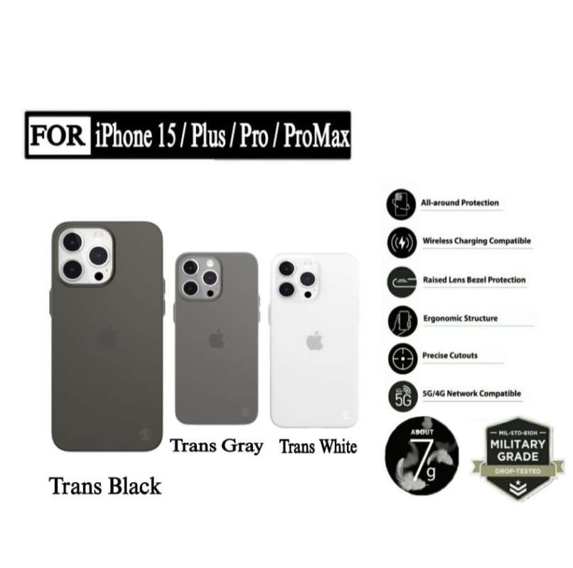 Promo Case Iphone 15 Pro Max 15 Pro Switcheasy 0 35 Ultra Slim Matte