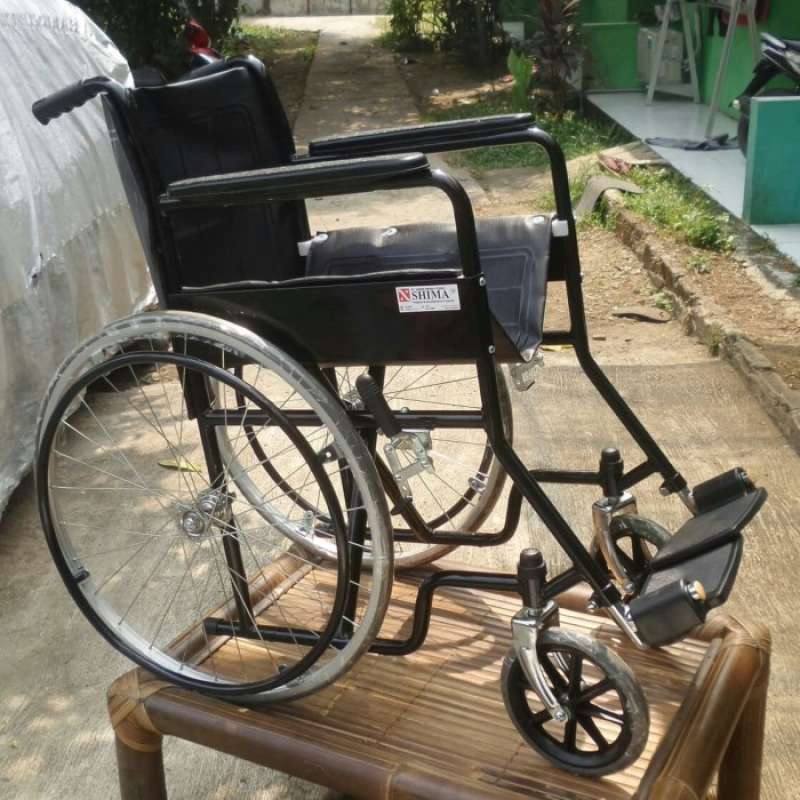 Promo Kursi Roda Standart Shima / Alat Bantu Jalan Pasien Dirumah Sakit ...