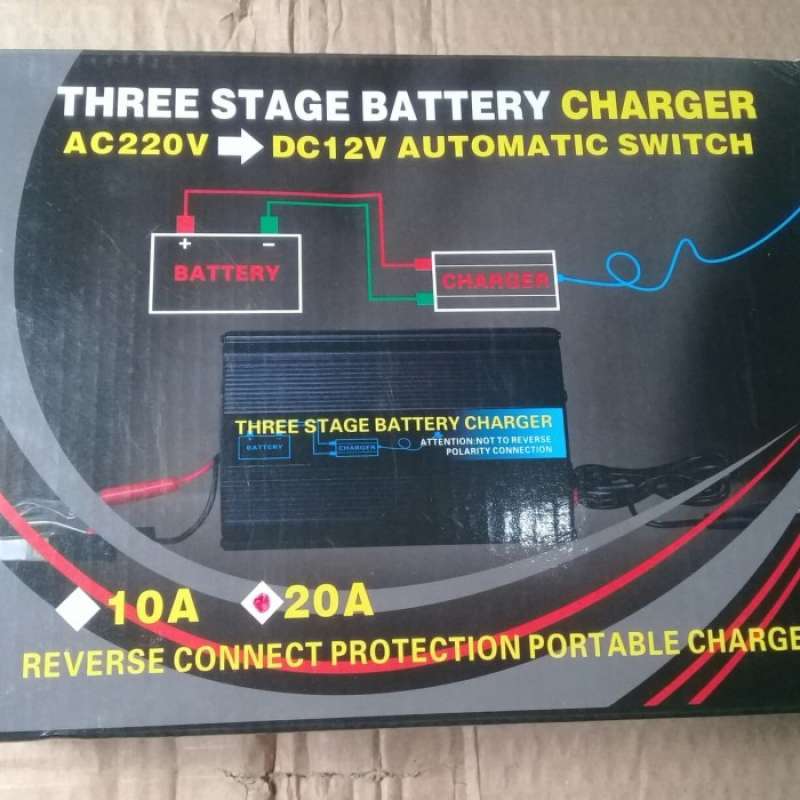 Promo Charger Aki 20a 12v - Smart Charger Aki 12volt 20 Ampere Otomatis ...
